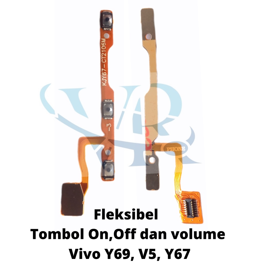 Jual Fleksibel Tombol On/Off dan Volume Vivo Y69, V5, Y67 Original | Shopee Indonesia