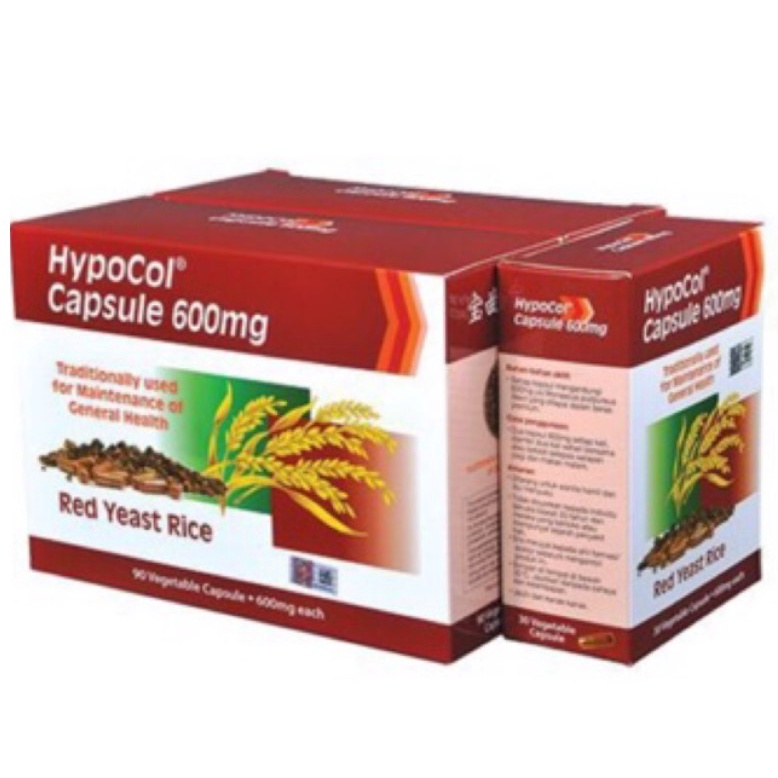 Jual (2box 90s + Free 1box 30s) HYPOCOL 600mg, Guarantee Original 100% ...