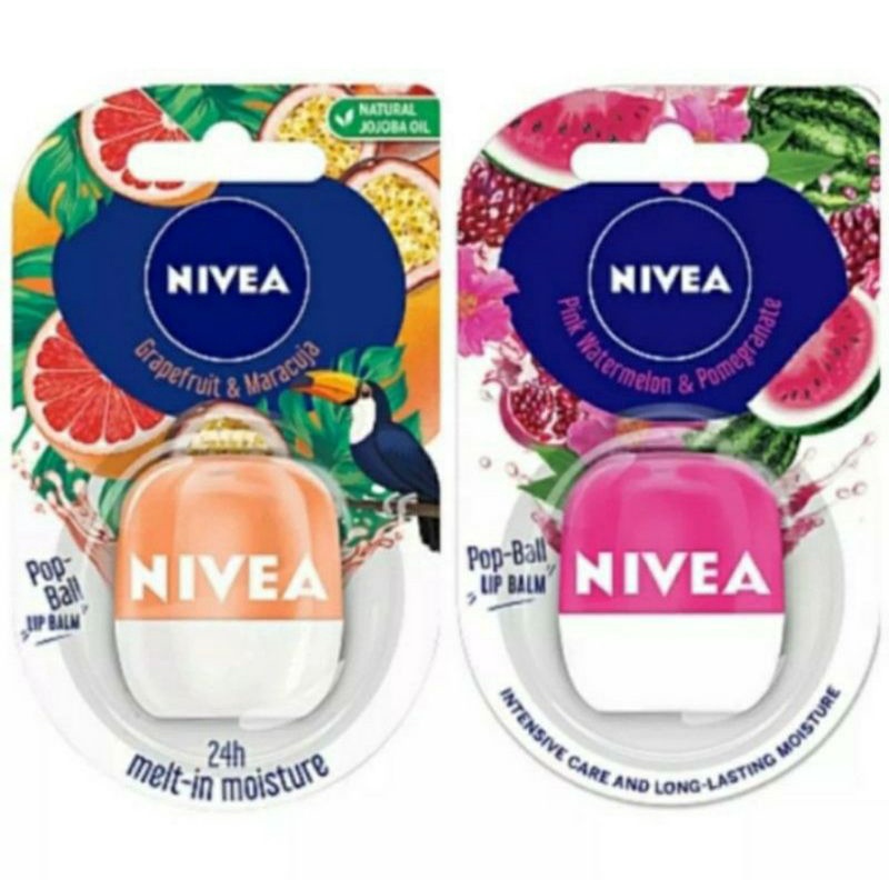 Jual NIVEA POP BALL LIP BALM / LIPBALM NIVEA | Shopee Indonesia