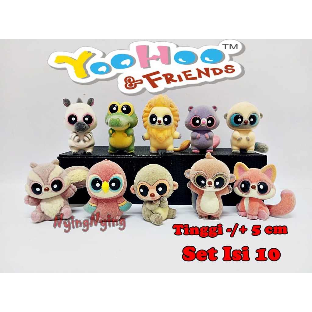 Jual YOOHOO AND FRIENDS SMALL FLOCKED FIGURE CHOOSE YOUR SET 10 ... Jual YOOHOO AND FRIENDS SMALL FLOCKED FIGURE CHOOSE YOUR SET 10 ...