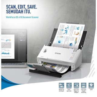 Jual SCANNER EPSON DS-410 EPSON DS410 SCAN UP TO A3 STITCH GARANSI ...