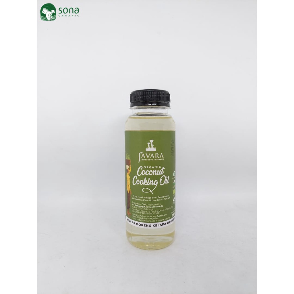 Jual Javara Coconut Cooking Oil 250ml / Minyak Kelapa Organik Javara ...