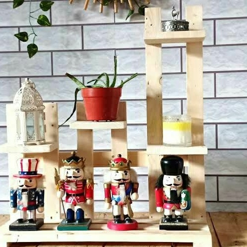 Jual rak mini dari kayu murah T=50cm. | Shopee Indonesia