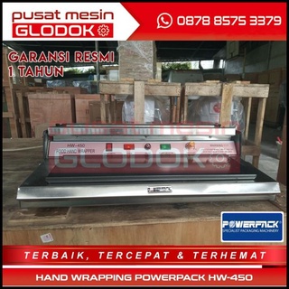 Jual Mesin Pembungkus Makanan - Mesin Wraping Luxury Hand Wrapping Hw ...