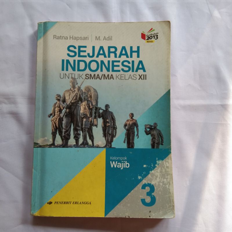 Jual Buku sejarah indonesia erlangga kelas 12 (3sma) CEK DESKRIPSI | Shopee Indonesia