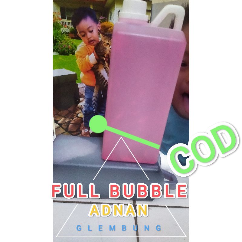 Jual Isi Ulang Cairan Bubble Gun Grlembung Balon Sabun 1 Liter | Shopee ...