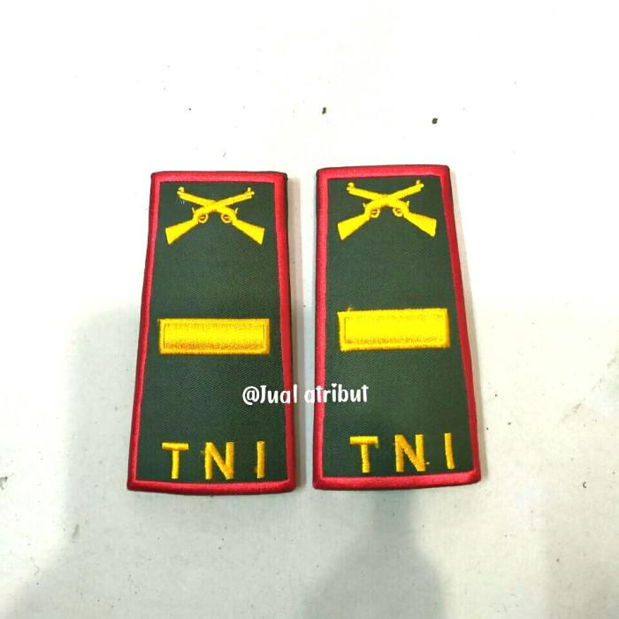 Jual Pns | Pangkat Pdh Letda Infanteri Ad Lis Merah | Shopee Indonesia