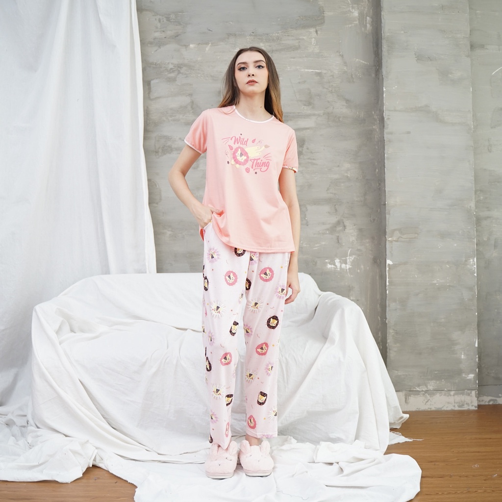 Jual GREET NIGHT WEAR - Baju Tidur Kaos Katun Model : E-310 / PP (Slim ...