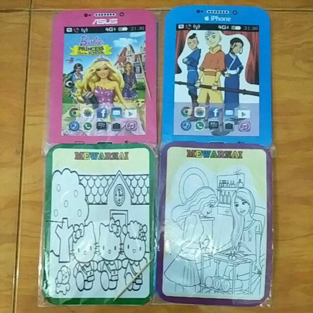 Jual Mainan mewarnai HP per 5 pcs | Shopee Indonesia