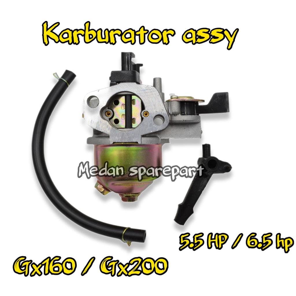 Jual carburator karburator Mesin Honda Gx160 5.5hp Gx200 6.5hp | Shopee ...