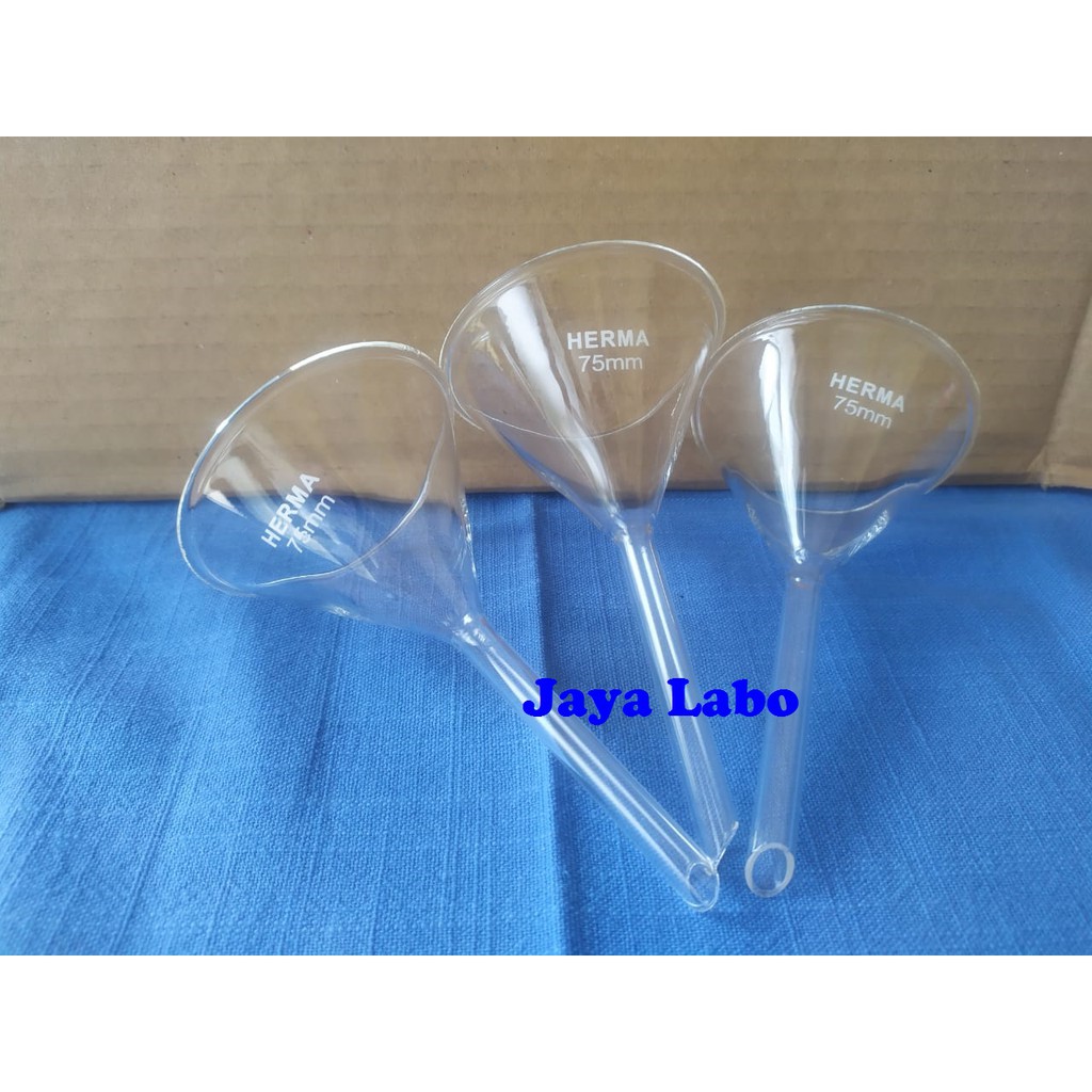 Jual Corong Kaca / Funnel HERMA diameter 75 mm | Shopee Indonesia