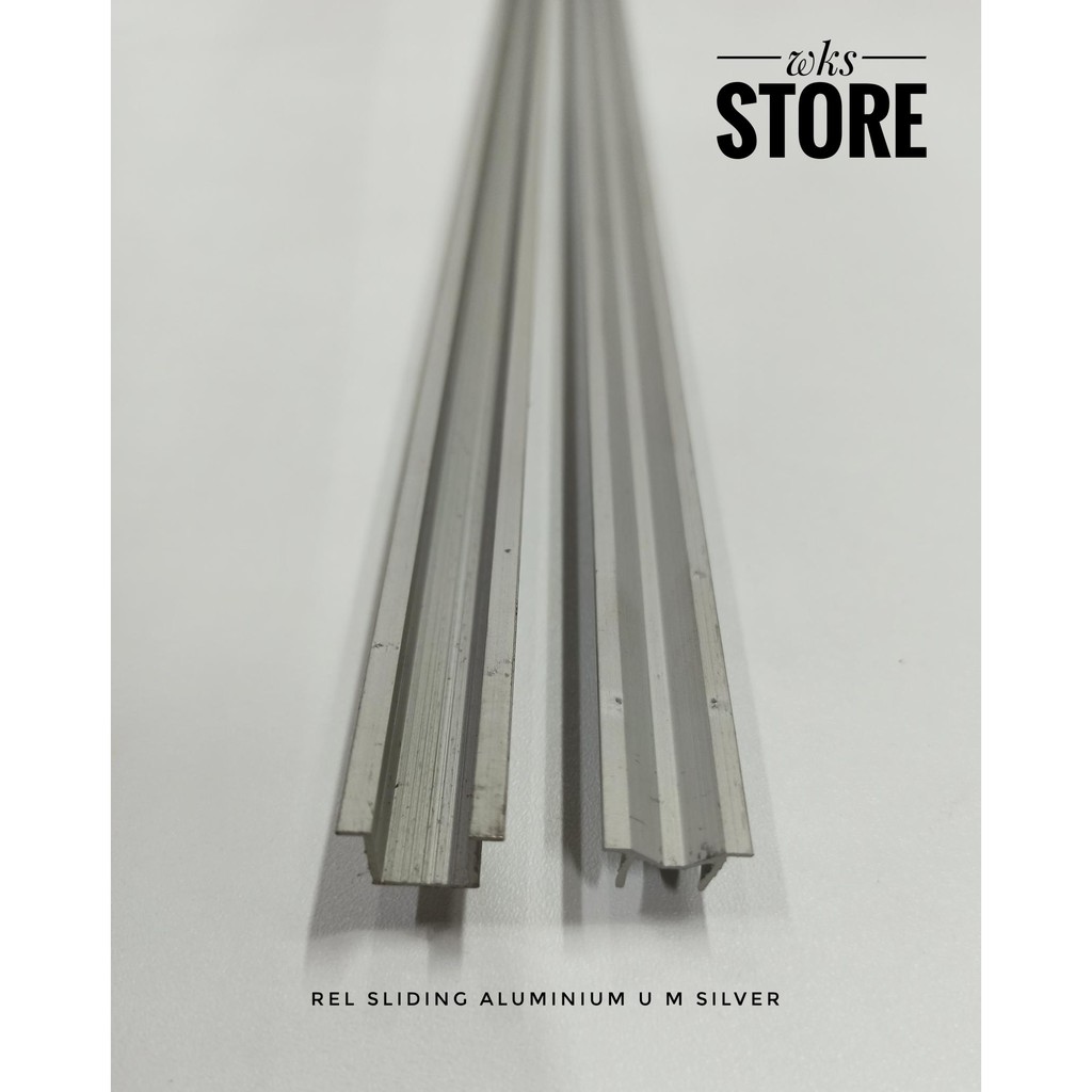 Jual Rel Sliding UM / VM / UV COKLAT SILVER Roda SD 12 Roda 31-41 ...
