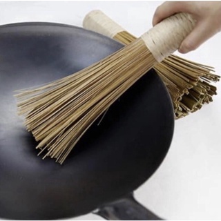 Jual SAPU WAJAN KUALI MURAH / PEMBERSIH KUALI BAMBU BAMBOO LIDI WOK ...