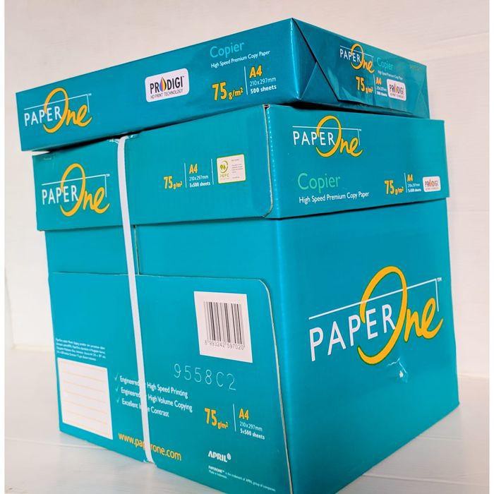 Jual Kertas Kuarto Paper One A4 75 Gr Alat Tulis Kantor ATK | Shopee ...