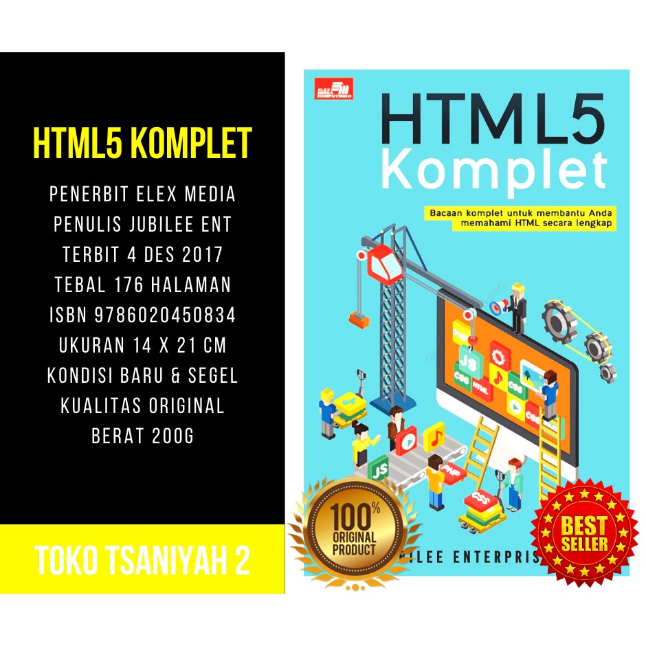 Jual Buku Komputer Buku HTML5 Komplet Buku HTML 5 Buku Programming Buku ... Jual Buku Komputer Buku HTML5 Komplet Buku HTML 5 Buku Programming Buku ...