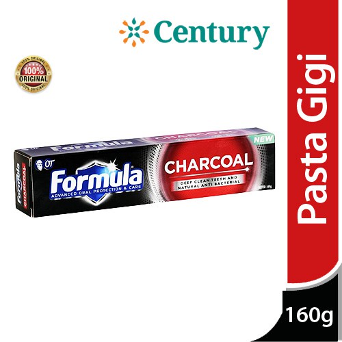 Jual Formula Charcoal Toothpaste 160 Gr / Toothpaste / Odol / Pasta ...