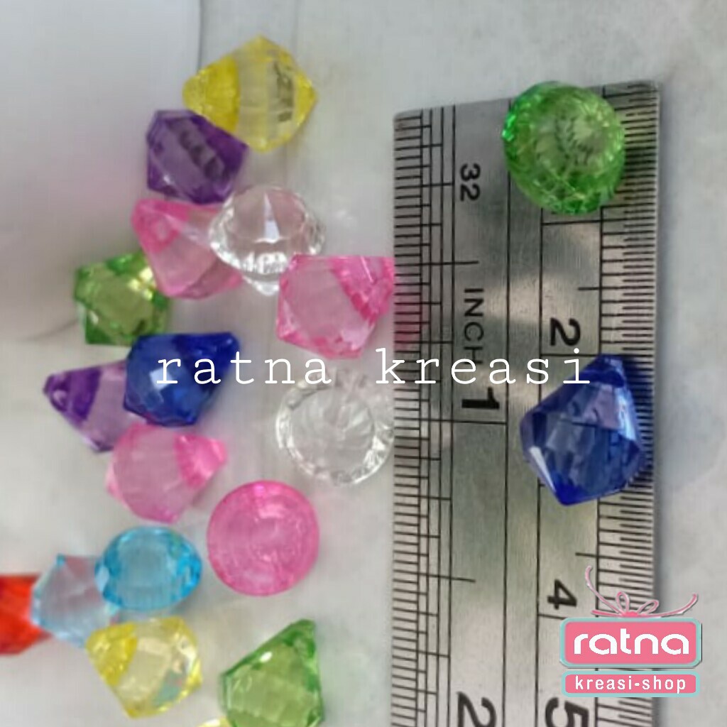 Jual BAHAN MANIK ACRYLIC DIAMOND KECIL | Shopee Indonesia