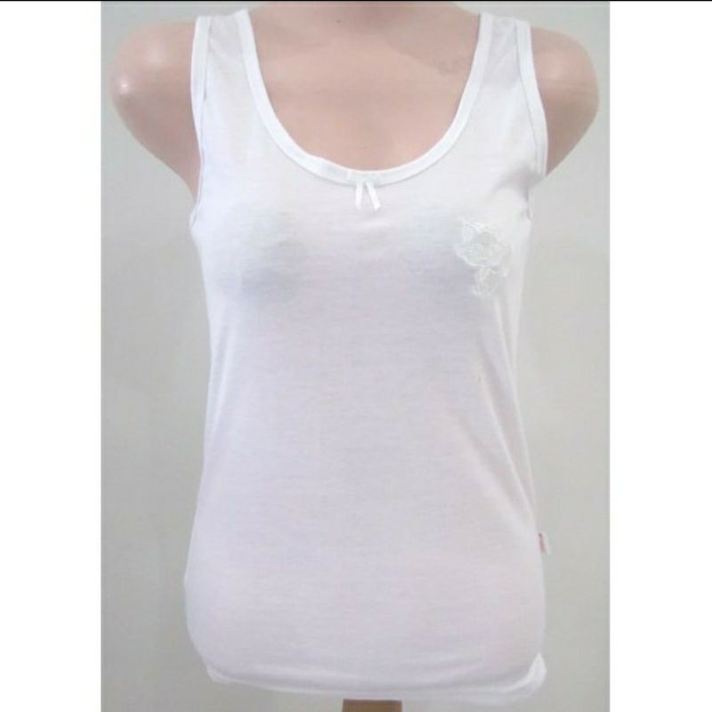 Jual Singlet Wanita - Kaos Dalam Wanita PUTIH Keren | Shopee Indonesia
