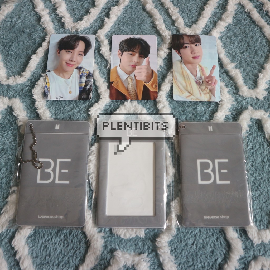 Jual Official Photocard BTS POB Album Be Essential Weverse | Jin j-hope V Indonesia|Shopee Indonesia