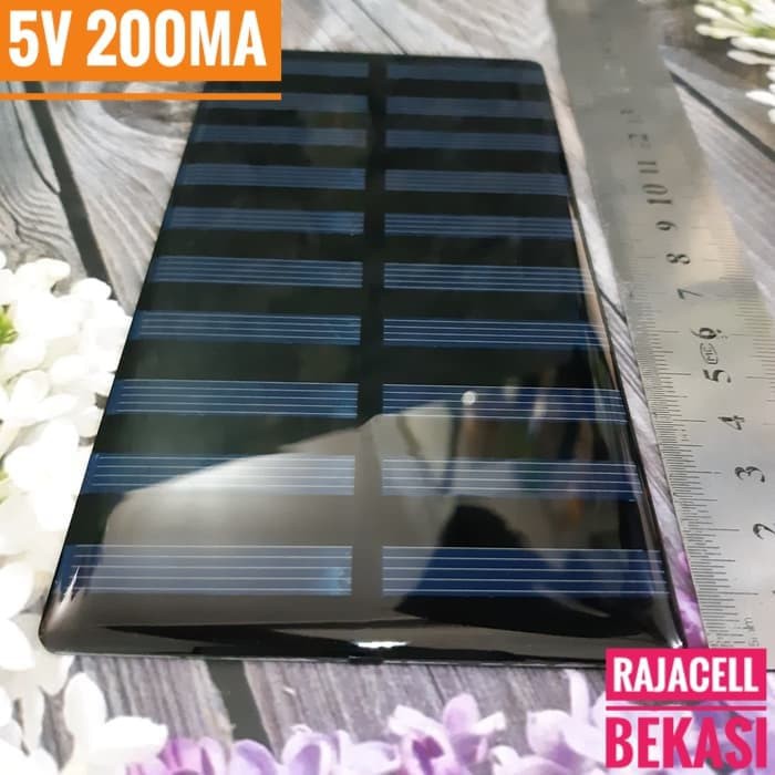Jual Panel Surya Mini Solar Cell 5V 200mA 155x80mm Polycrystalline ...