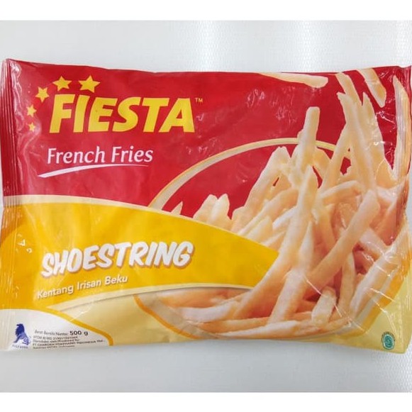 Jual FIESTA FRENCH FRIES SHOESTRING 500GR KENTANG GORENG 500GR | Shopee ...