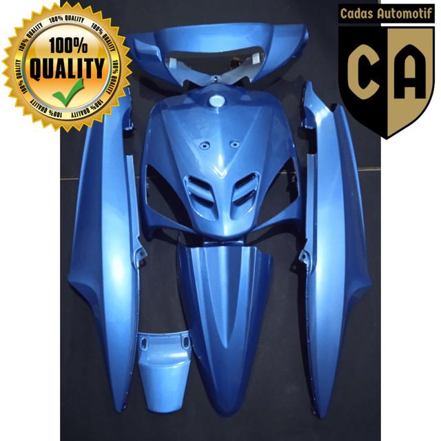 Jual Body Motor Yamaha Mio Bodi Mio Sporty Full Set Halus Warna Biru ...