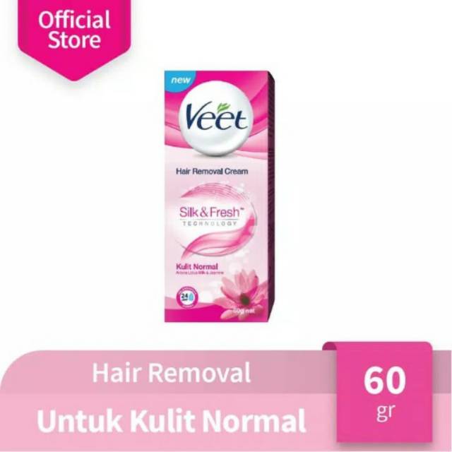 Jual Veet normal 60 gr ( Lotus Milk dan Jasmine) | Shopee Indonesia