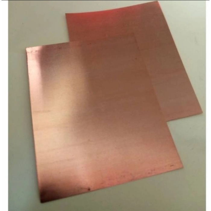 Jual copper plate Plat Tembaga 1mm x 70mm x 500mm plat tembaga potongan ...