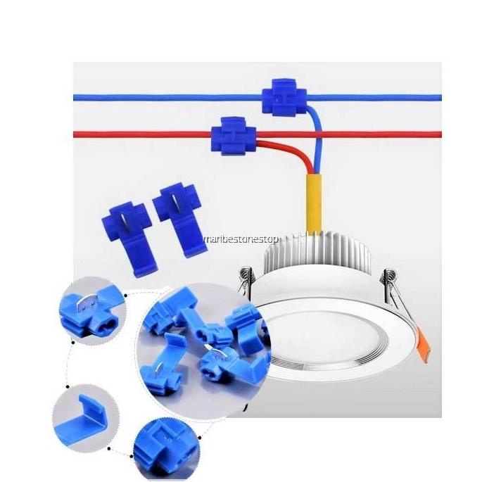 Jual Scotch Lock Quick Cable Jumper Connector Terminal Konektor Klip ...
