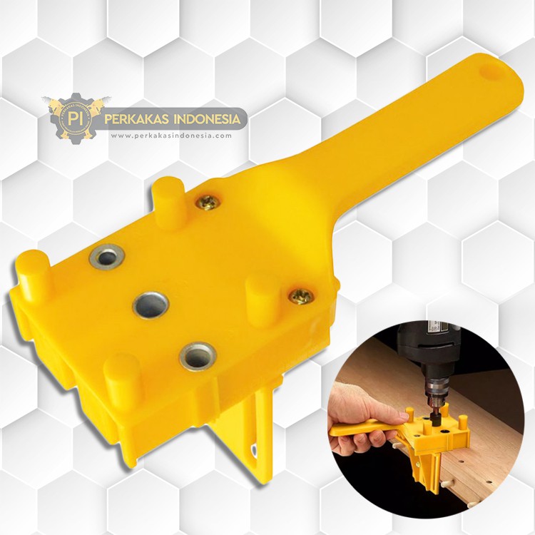 Jual Jig Dowel Tools 6 mm 8 mm 10 mm Alat Siku Pelubang Kayu Doweling ...