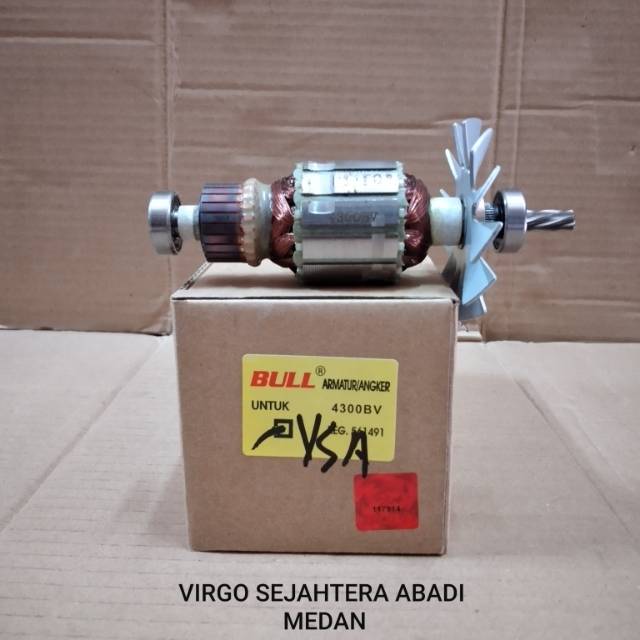 Jual BULL ARMATURE ANGKER MESIN JIG SAW MAKITA 4300BV | Shopee Indonesia