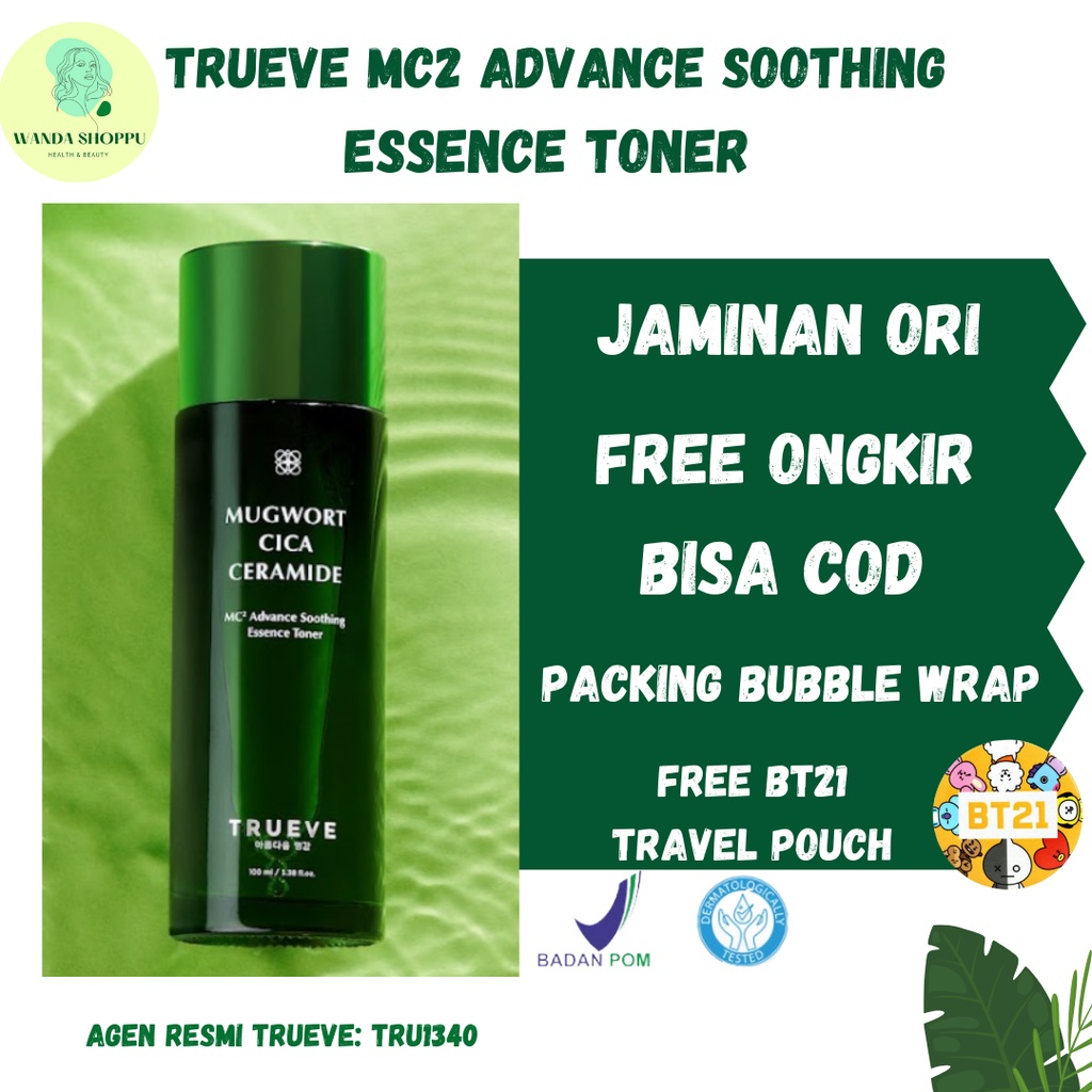 Jual TRUEVE MC2 ADVANCE SOOTHING ESSENCE TONER 100 mL (cocok untuk ...