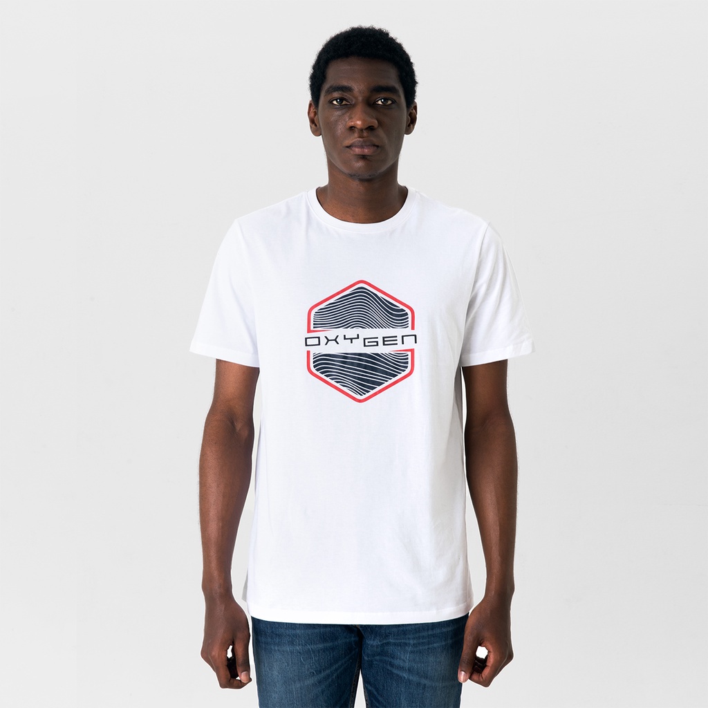 Jual OXYGEN DENIM ORIGINAL Kaos Oxygen core series t-shirt-white logo ...