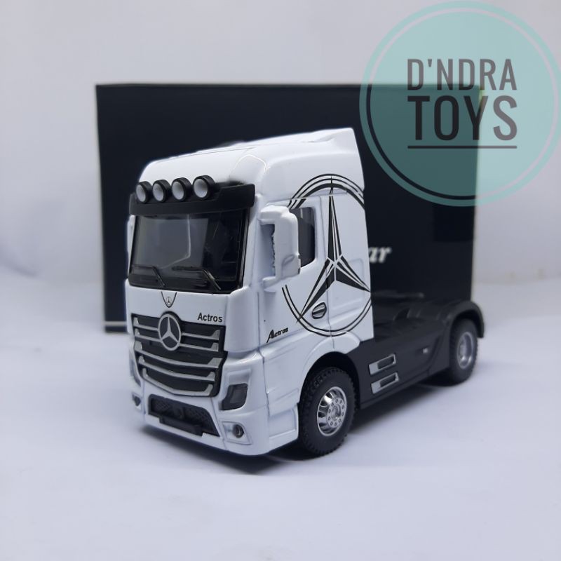 Jual Diecast Truck Mercedes-Benz Actros Miniatur Mobil Truck Mercy ...