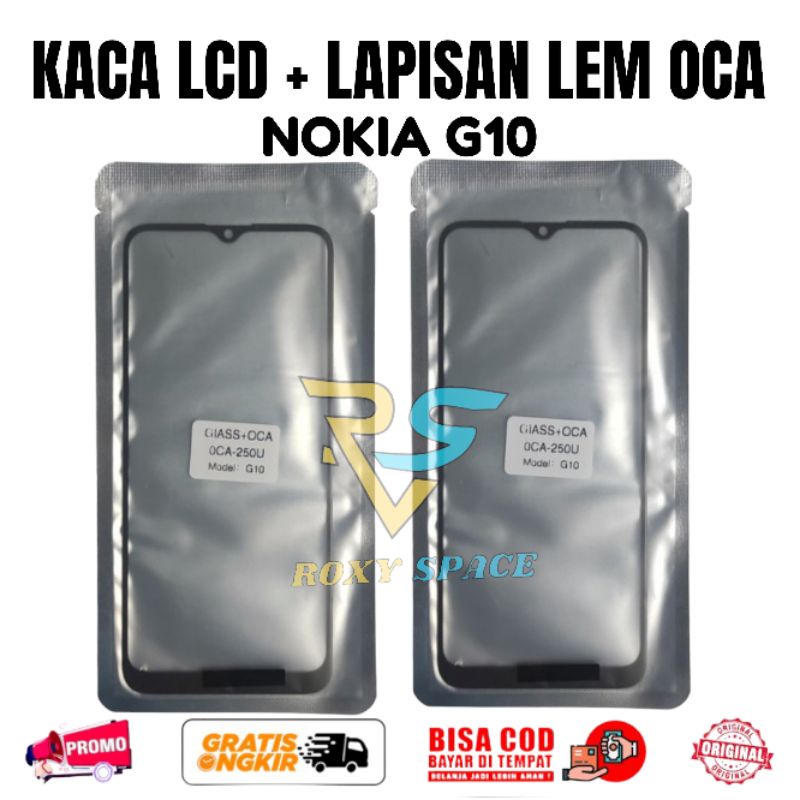 Jual Kaca Lcd + Lem Oca Kering Nokia G10 Kaca Depan Kaca Touchscreen ...