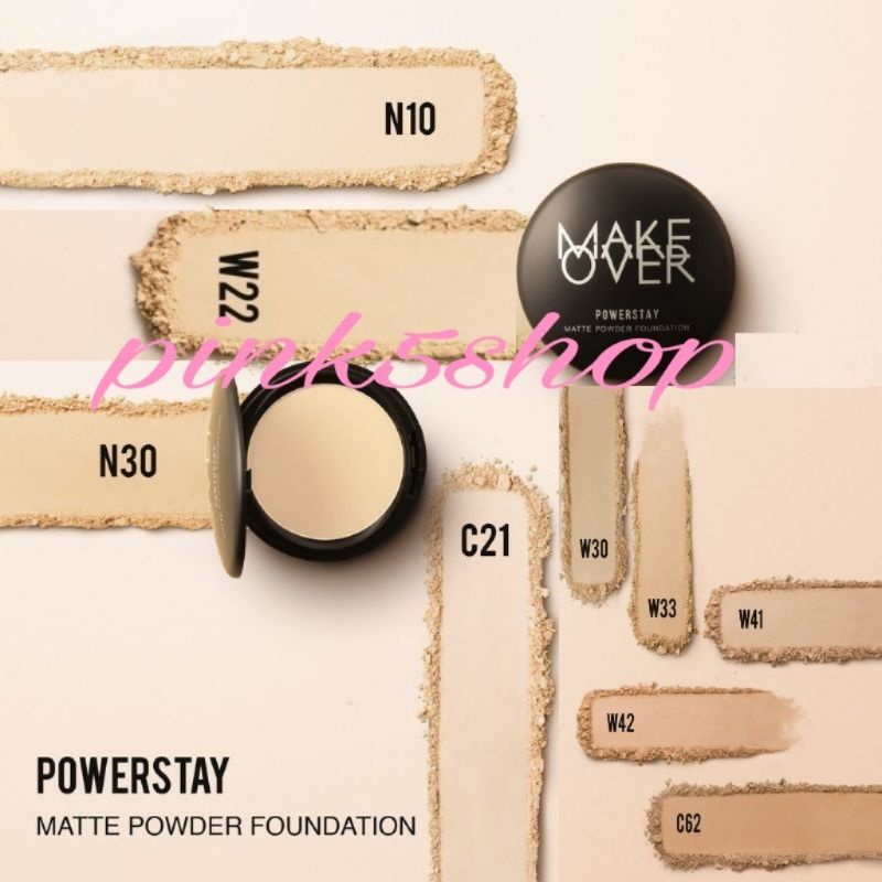 Jual MAKE OVER POWERSTAY MATTE POWDER FOUNDATION | MAKEOVER PERFECT ...