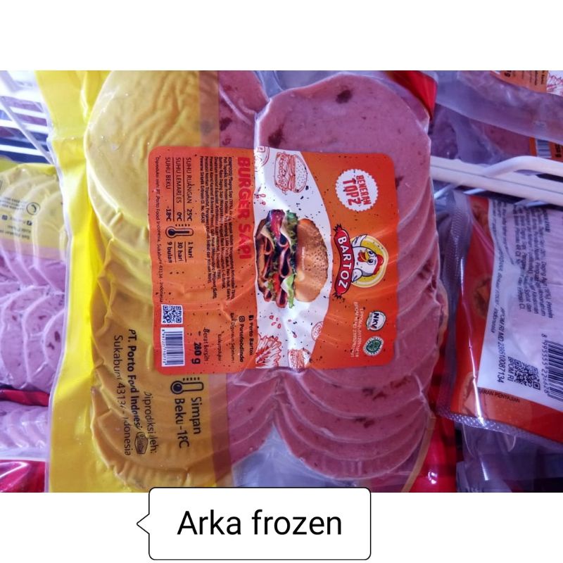 Jual Bartoz Beef Burger Sapi Mini 280g isi 20 Pcs | Shopee Indonesia