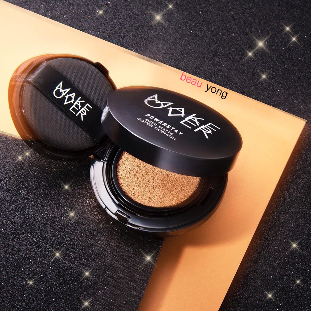 Jual MAKE OVER Powerstay Demi Matte Cover Cushion [MAKEOVER] | Shopee ...
