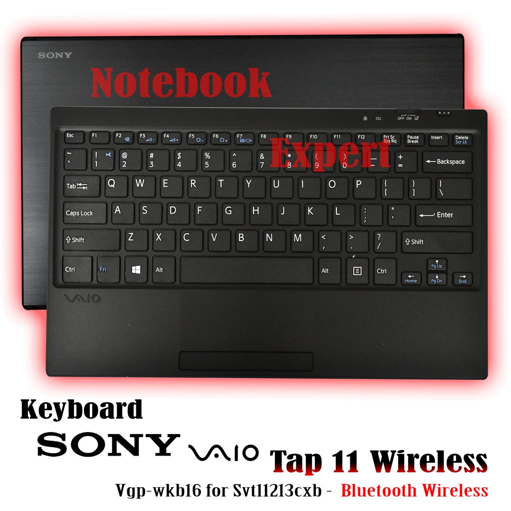 Jual Keyboard Sony Vaio Tap 11 VGP-WKB16 For Svt11213cxb Bluetooth ...
