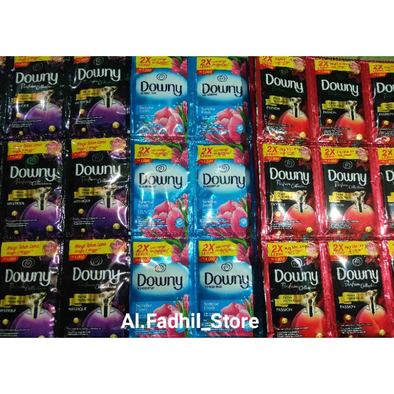 Jual Downy Cair Pelembut dan Pewangi Pakaian 1 renceng isi 12 (Eceran ...