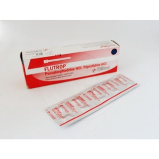Jual FLUTROP TABLET PER STRIP ISI 10 TABLET / OBAT UNTUK FLU / HIDUNG ...
