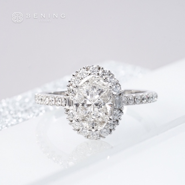 Jual Cincin Berlian Bening Luxury Astrid | Shopee Indonesia