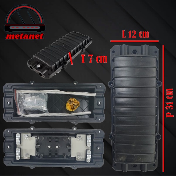 Jual Fiber Optic Joint Closure 12 Core | Joint Closure FO 12 Core FTTH ...