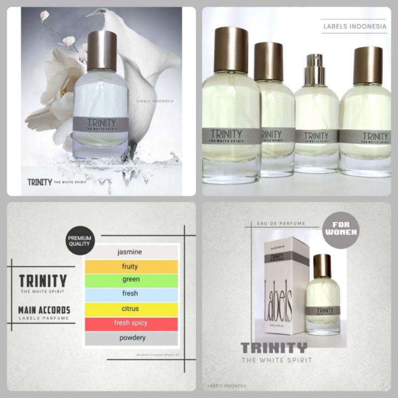 Jual Trinity - The White Spirit - Labels Parfume | Shopee Indonesia