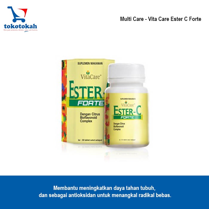Jual VitaCare Ester C Forte - MultiCare | Shopee Indonesia