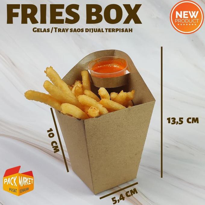 Jual FRIES BOX/SNACK BOX/KEMASAN GORENGAN | Shopee Indonesia