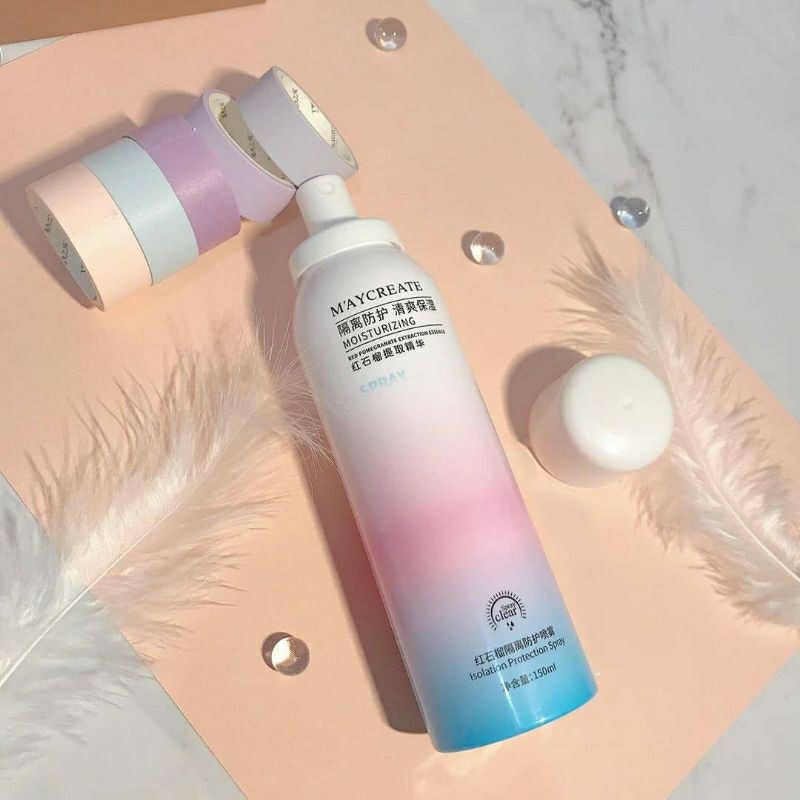 Jual MAYCREATE ORIGINAL 100% LOTION SPRAY PUTIH 1 MENIT | Shopee Indonesia
