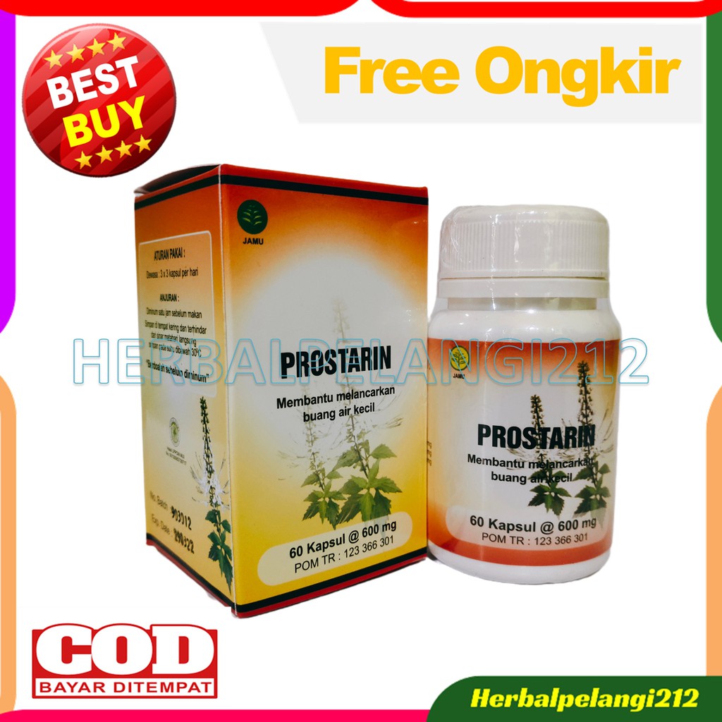 Jual Prostarin Herbal Insani | Herbal Menjaga Fungsi Prostat | Shopee ...