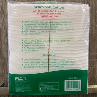 Jual ACNES Soft Cotton 30g(Kapas Kecantikan) | Shopee Indonesia