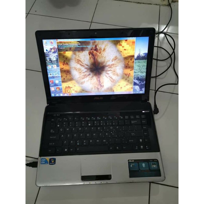 Jual ASUS K42J Core i7 RAM 8 GB 14 Inch VGA Ati Radeon Indonesia|Shopee ...